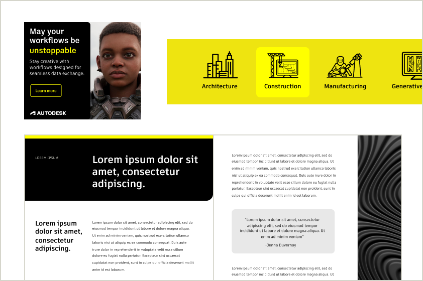 Layout system - Autodesk Brand Hub